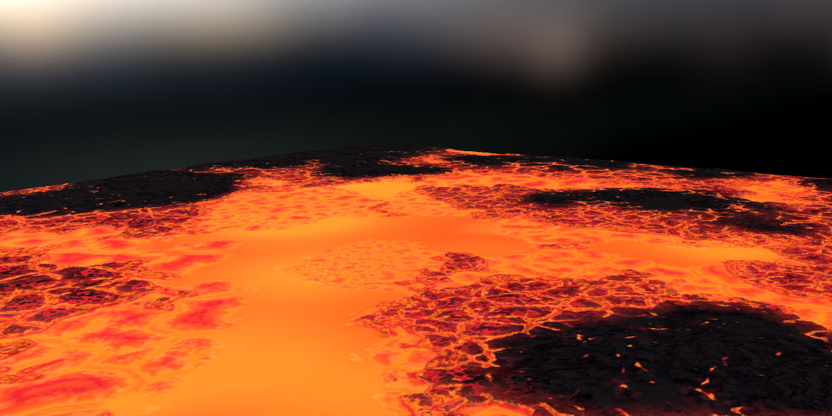 ArtStation - Animated Procedural Stylized Lava Substance - 3 pack ...