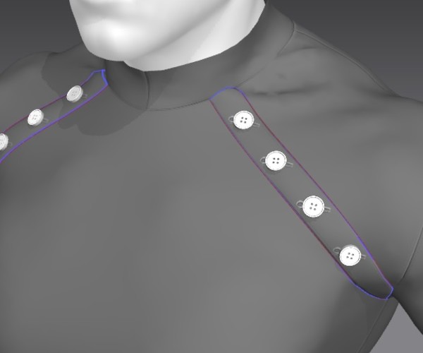 ArtStation - Clothes for Marvelous Designer: Shirt02 | Game Assets