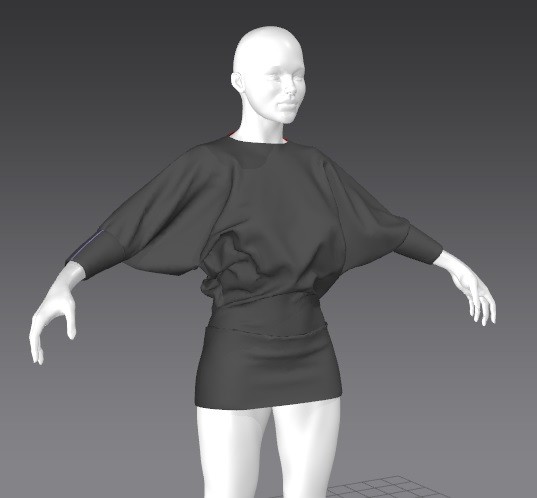 ArtStation - Clothes for Marvelous Designer: Cape02 | Game Assets