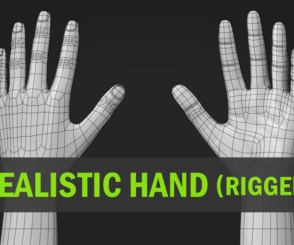 ArtStation - Realistic Hand-Rigged | Resources