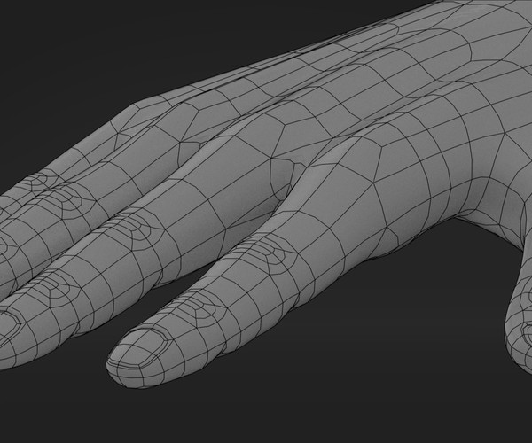 ArtStation - Realistic Hand-Rigged | Resources