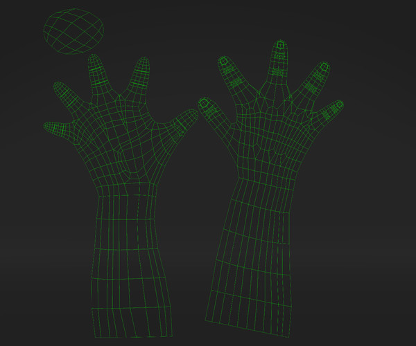 ArtStation - Realistic Hand-Rigged | Resources