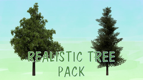ArtStation - Realistic Tree Pack | Game Assets