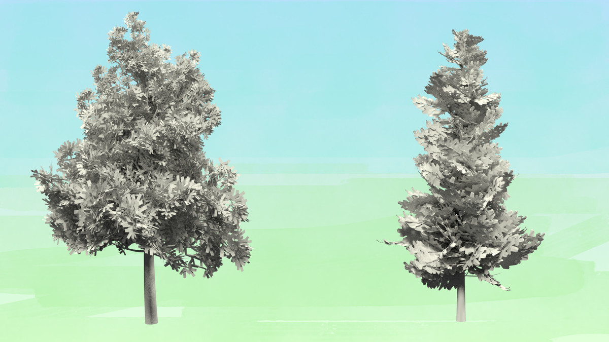 ArtStation - Realistic Tree Pack | Game Assets