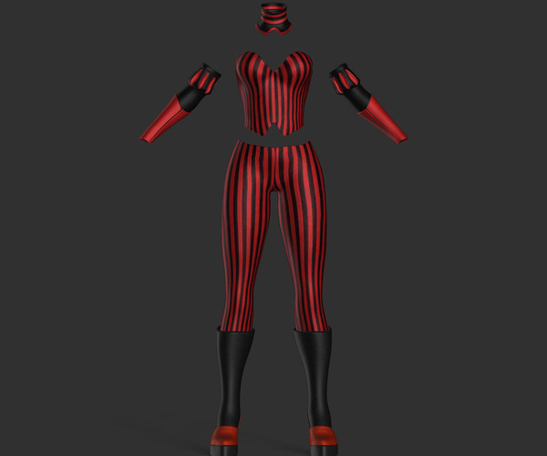 ArtStation - Female Outfit | Game Assets