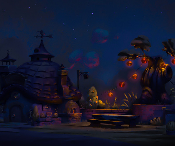 ArtStation - The Acorn Corner - FULL ARTWORK + TIMELAPSE (HD JPG ...