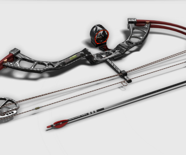 ArtStation - Compound Bow | Game Assets