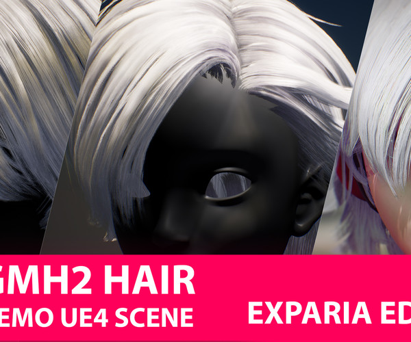 ArtStation - UE4 - GMH2 Realtime Hair Package | Resources