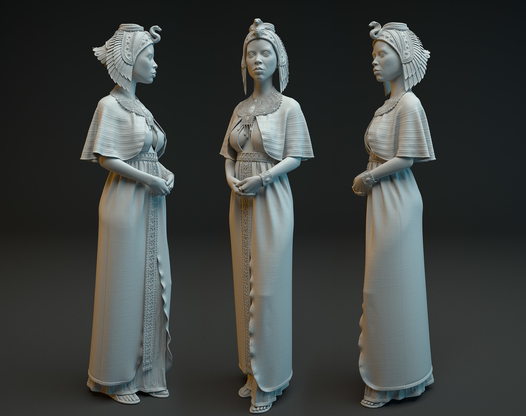 Georgian Avasilcutei - Amunet - real time character tutorial