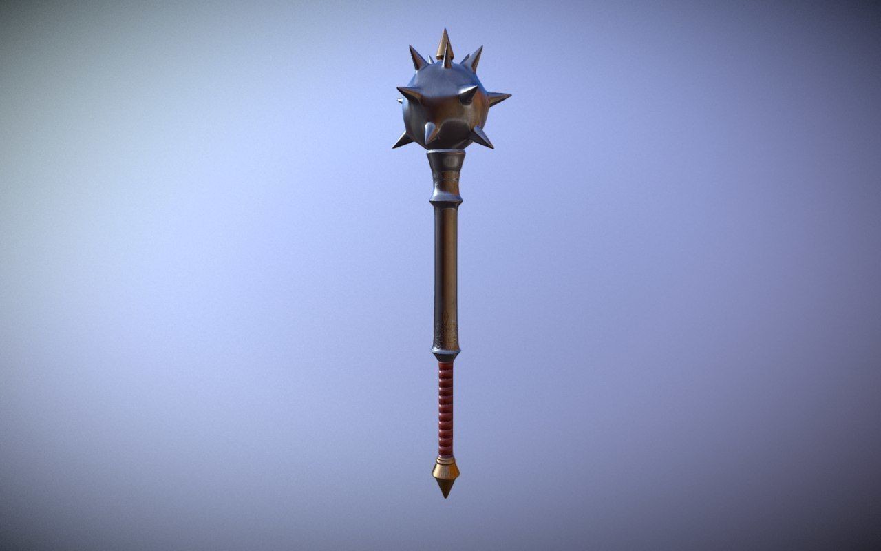 ArtStation - Mace - Medieval/Fantasy - Game Ready | Game Assets