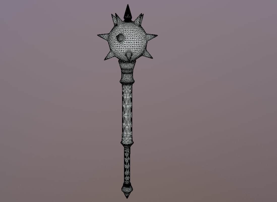 ArtStation - Mace - Medieval/Fantasy - Game Ready | Game Assets