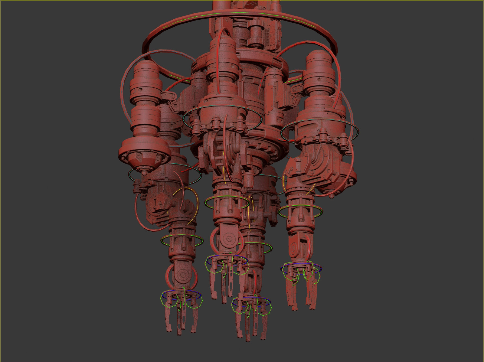 ArtStation - Assembly Robot Rigged 3D Model | Resources