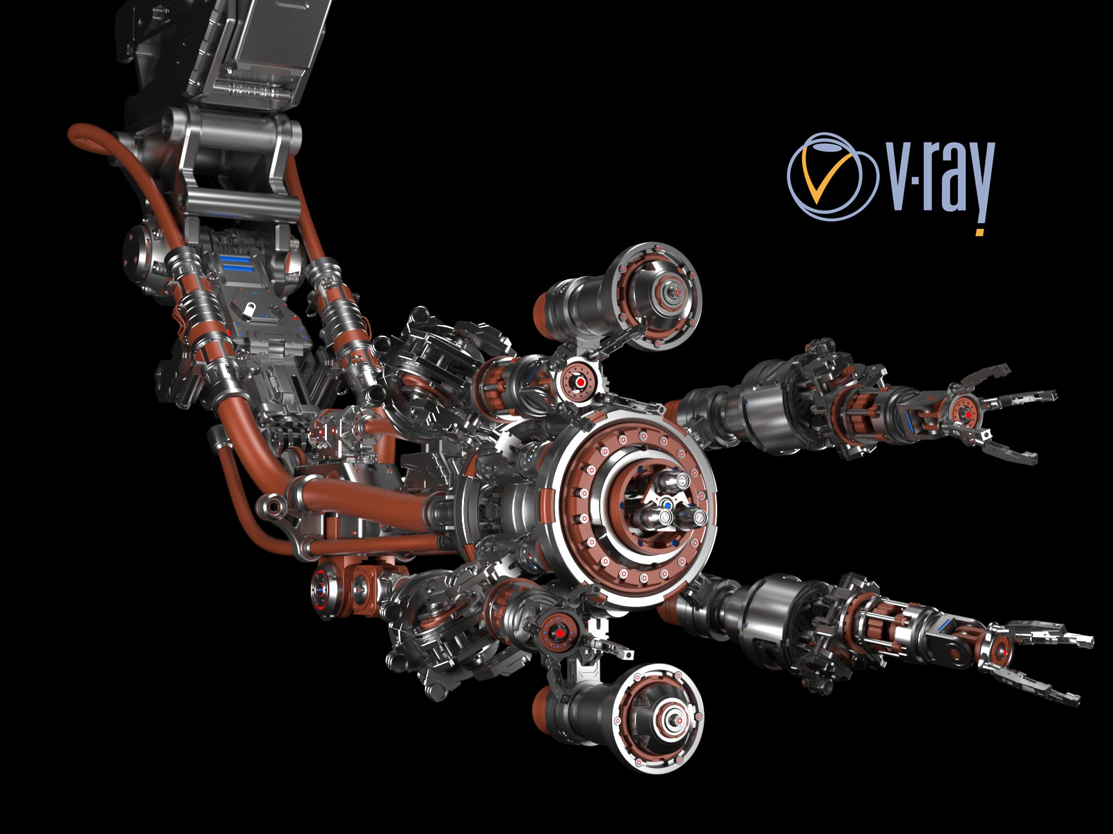 ArtStation - Assembly Robot Rigged 3D Model | Resources