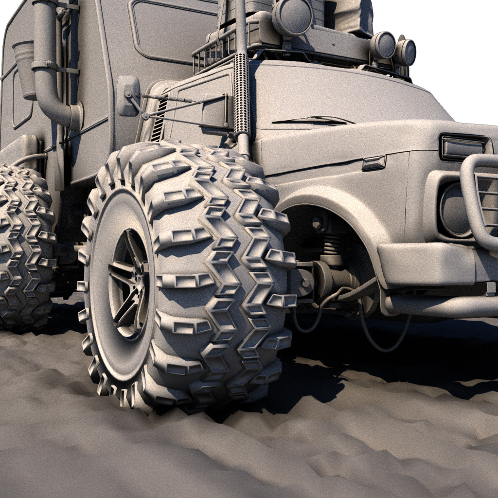 ArtStation - Post Apocalyptic Caravan Truck | Resources