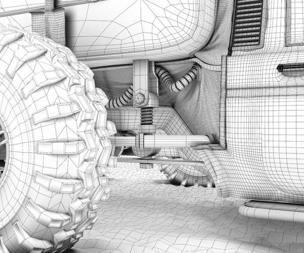 ArtStation - Post Apocalyptic Caravan Truck | Resources