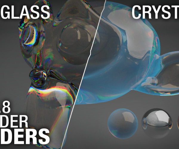 ArtStation - Glass and Crystal Shader | Resources