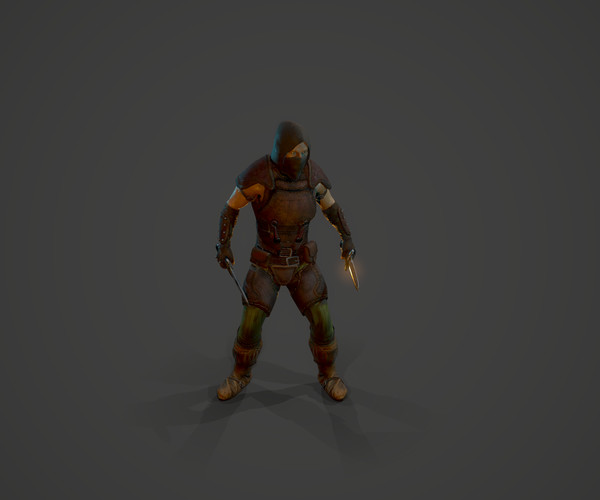 ArtStation - Character Rogue | Game Assets