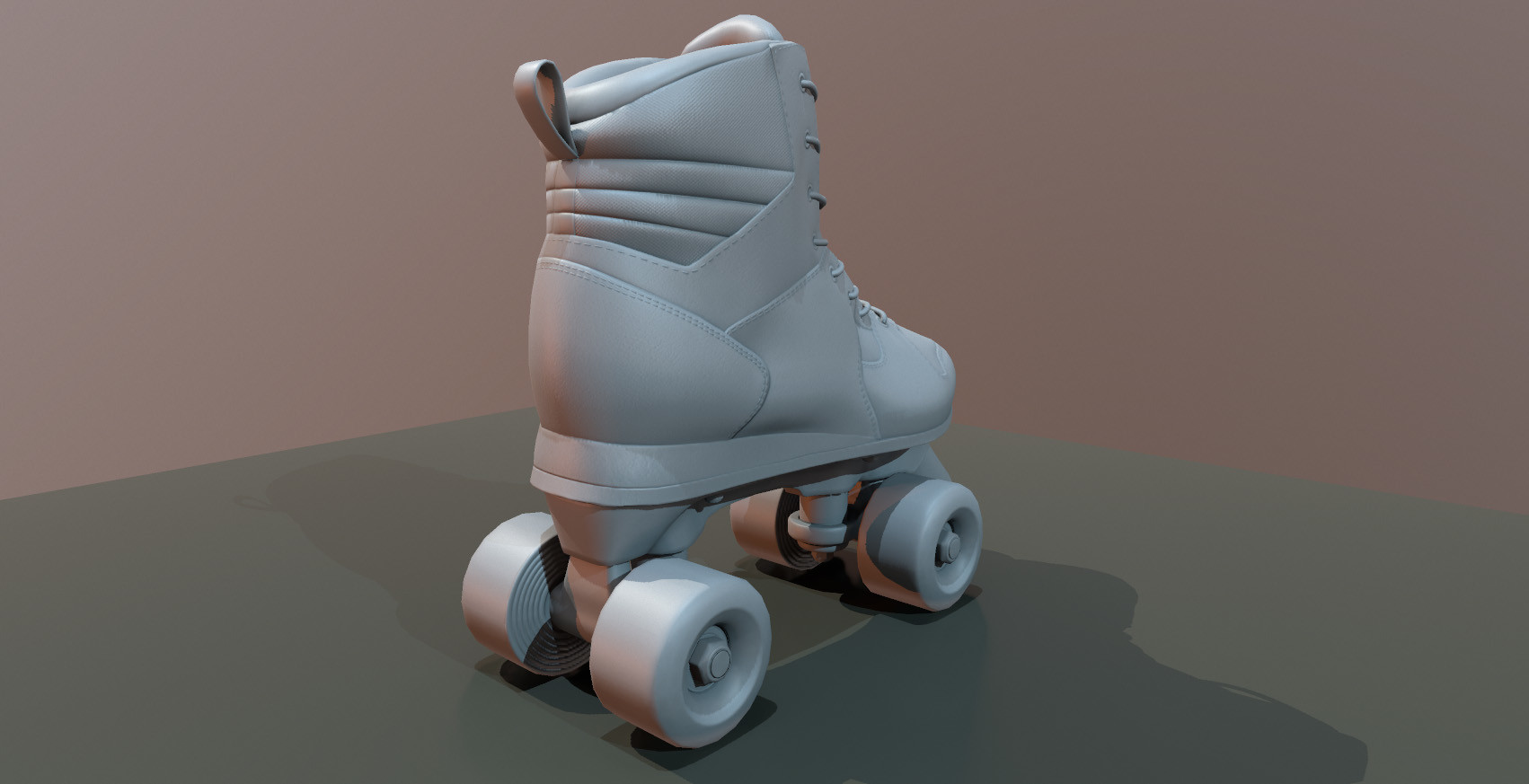 ArtStation - Retro roller skate - game model | Game Assets