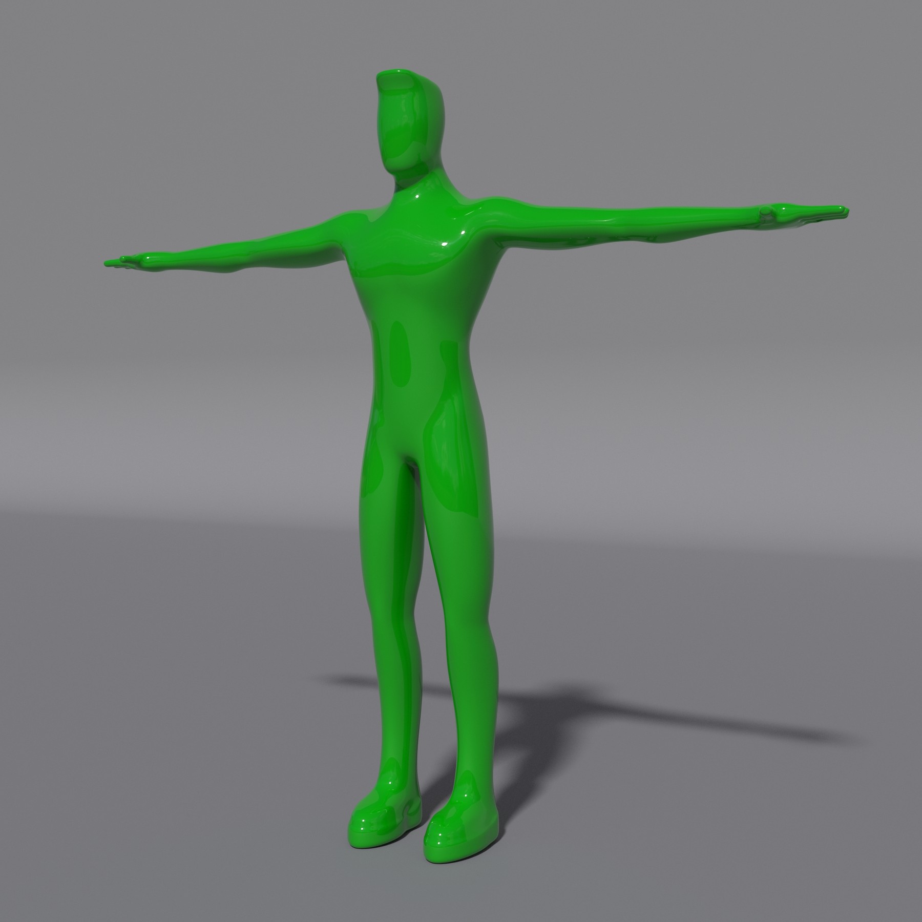 ArtStation - Green Dude - Maya rig | Resources