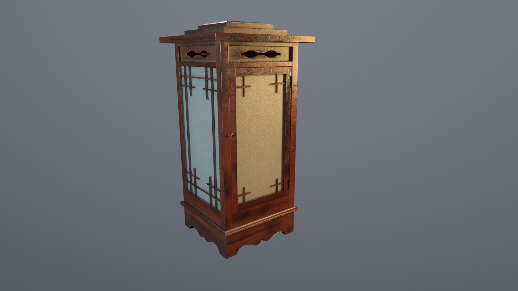 ArtStation - Japanese Lamp | Game Assets