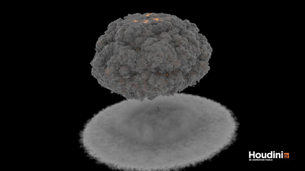 ArtStation - Houdini Nuke Explosion Asset | Game Assets