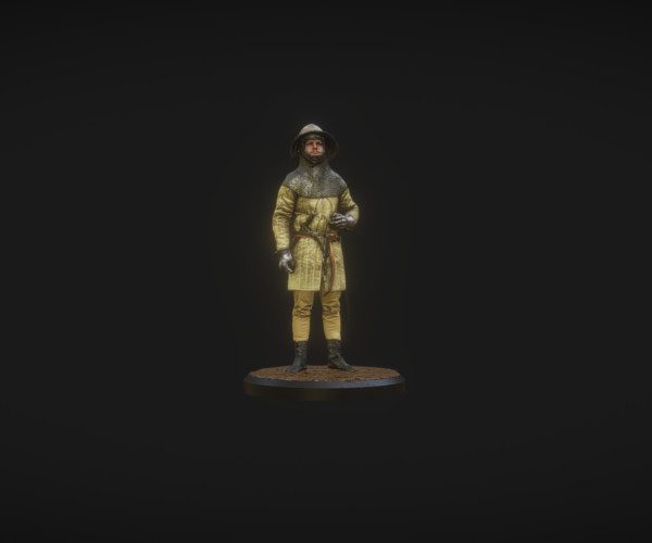 ArtStation - Lightly Armed Medieval Knight | Game Assets