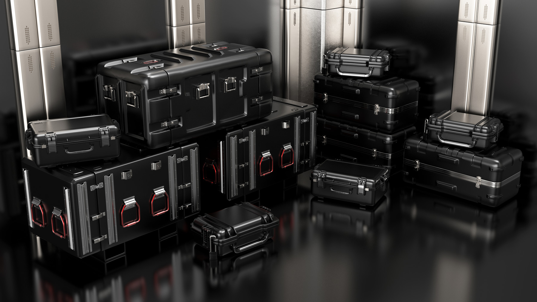 ArtStation - 3D SciFi / Military Cases Vol.01 | Game Assets