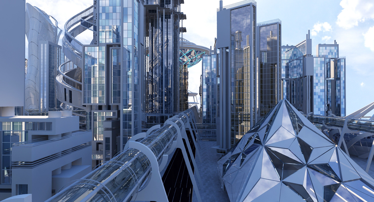 ArtStation - Future City HD 20 | Resources