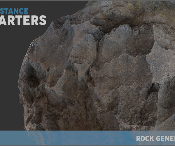 ArtStation - Substance Starters - Rock Generator | Game Assets
