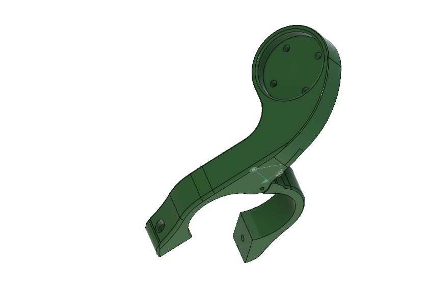 ArtStation - Bryton Handlebar Mount Front Rider 100 310 330 530 3D ...