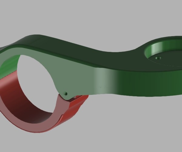 ArtStation - Bryton Handlebar Mount Front Rider 100 310 330 530 3D ...