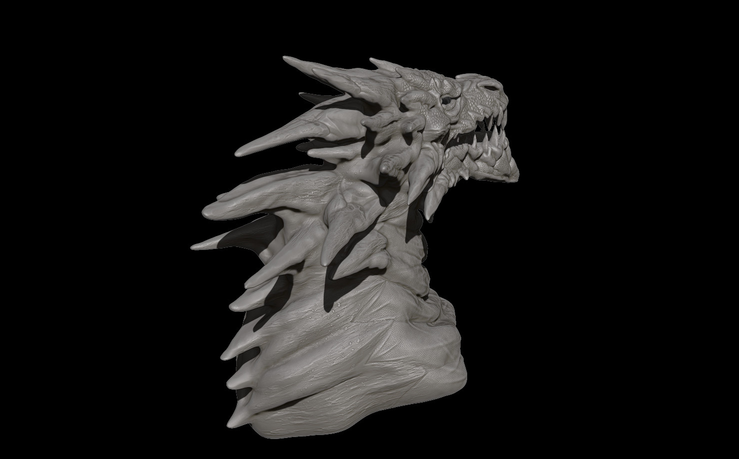 ArtStation - Dragon Bust | Resources