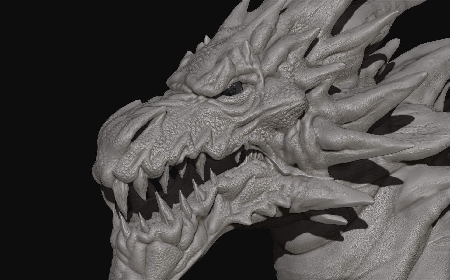 ArtStation - Dragon Bust | Resources