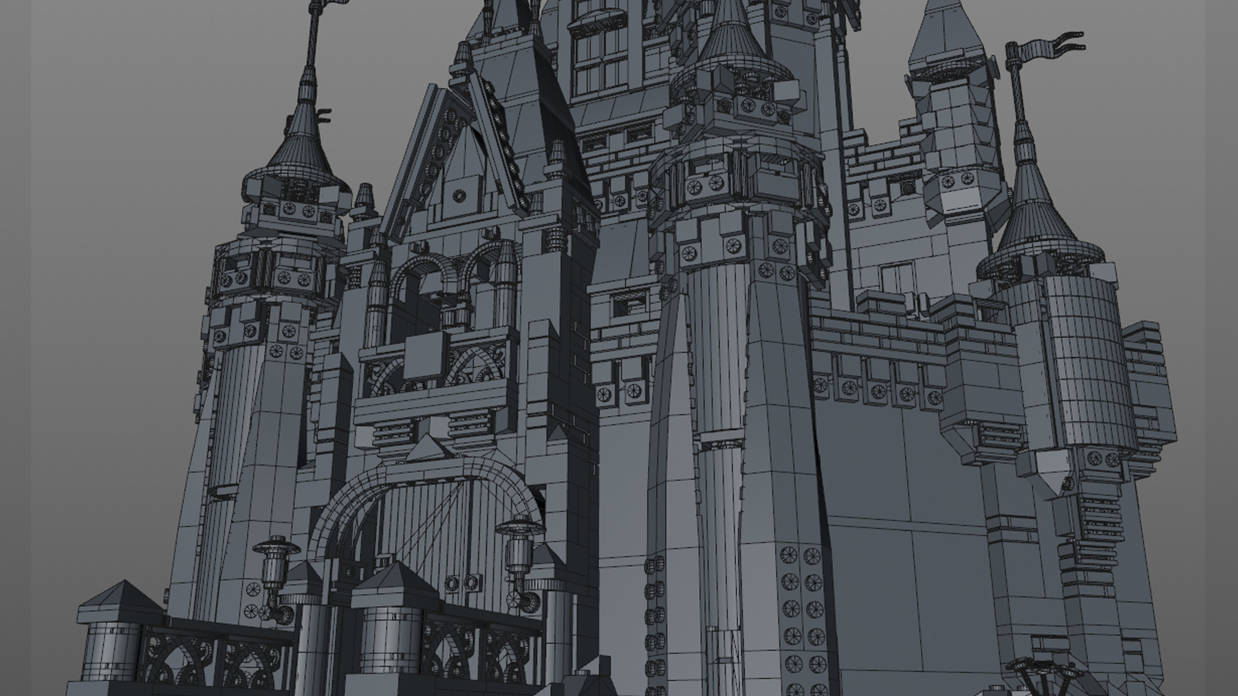 ArtStation - Lego Castle disney | Resources