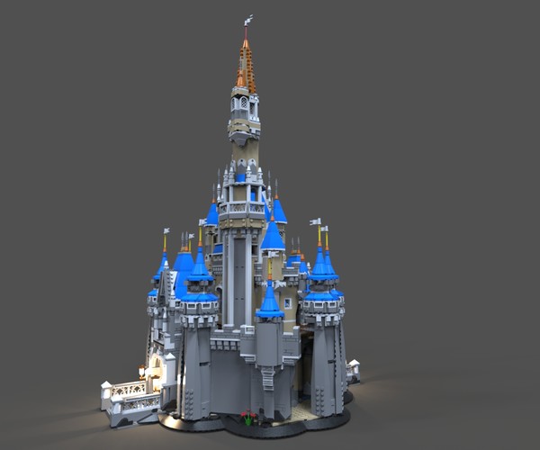ArtStation - Lego Castle disney | Resources