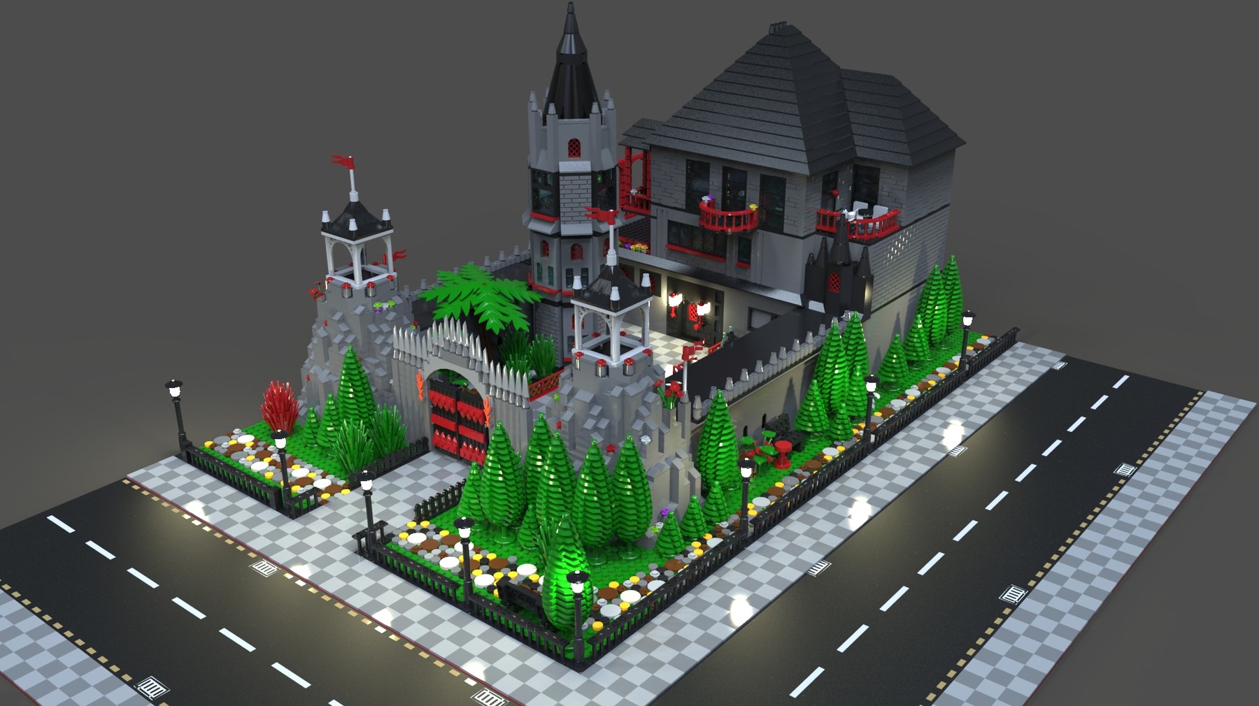 ArtStation - Lego mansion | Resources