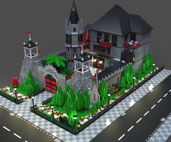 ArtStation - Lego mansion | Resources