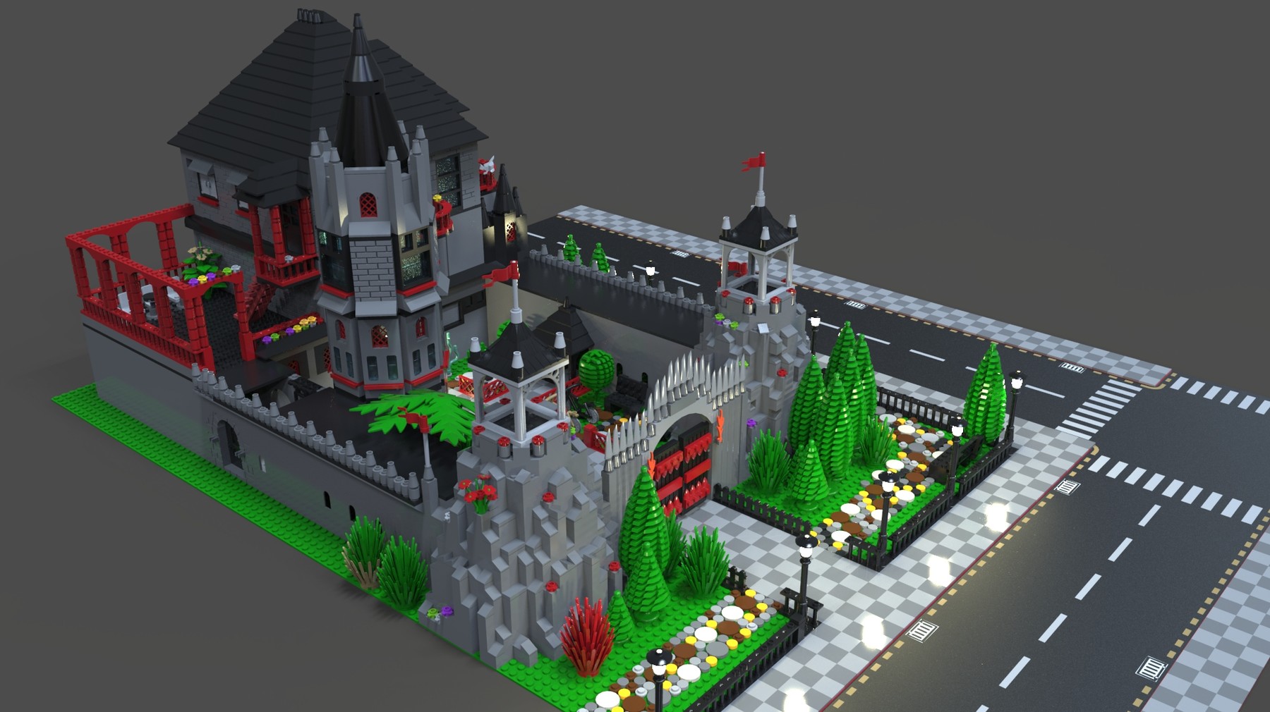 ArtStation - Lego mansion | Resources