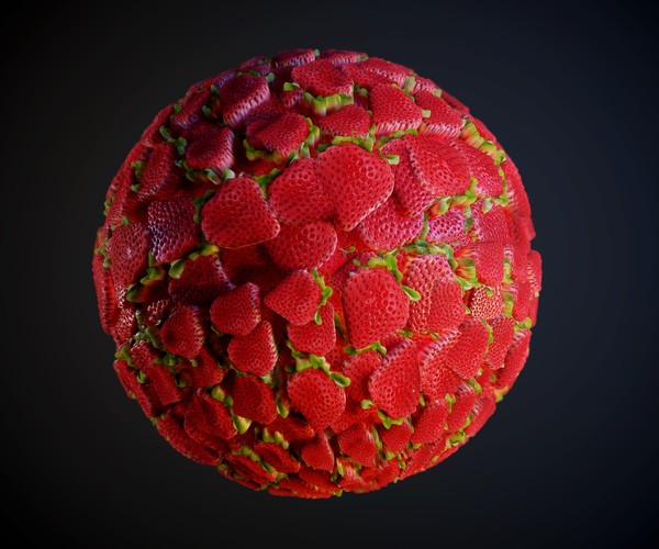 ArtStation - Strawberry Food Seamless Texture | Game Assets