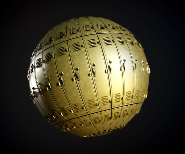 ArtStation - Metal Locker Seamless PBR Texture 05 | Game Assets