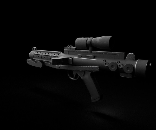 ArtStation - E-11 Blaster Rifle (Star Wars) | Resources