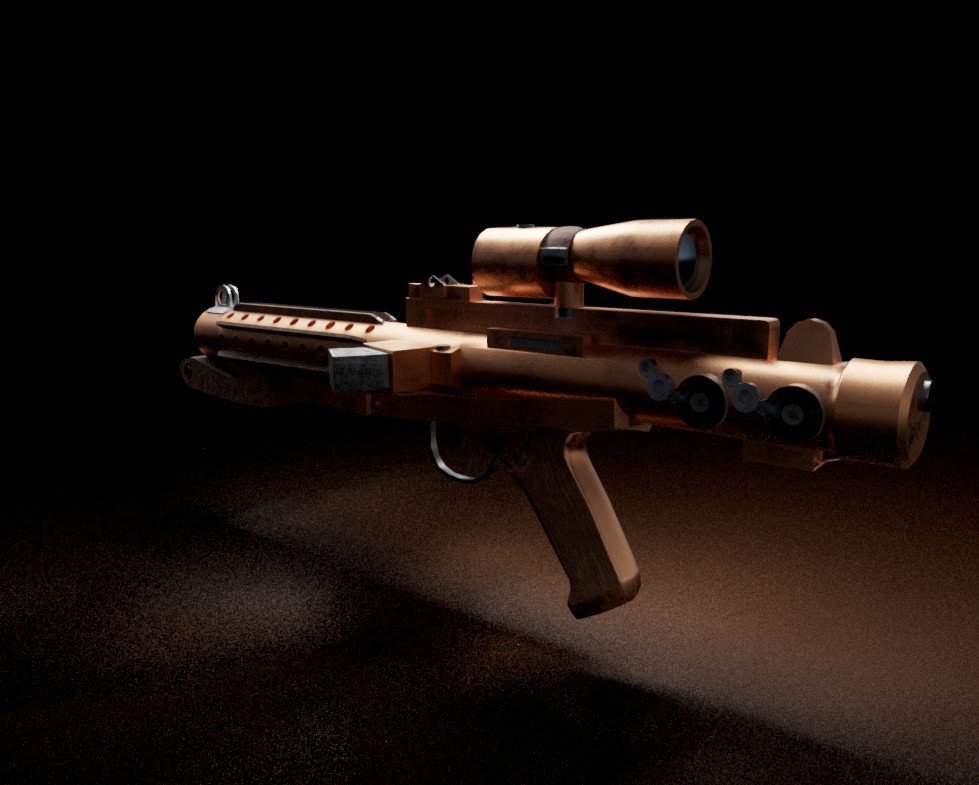 ArtStation - E-11 Blaster Rifle (Star Wars) | Resources
