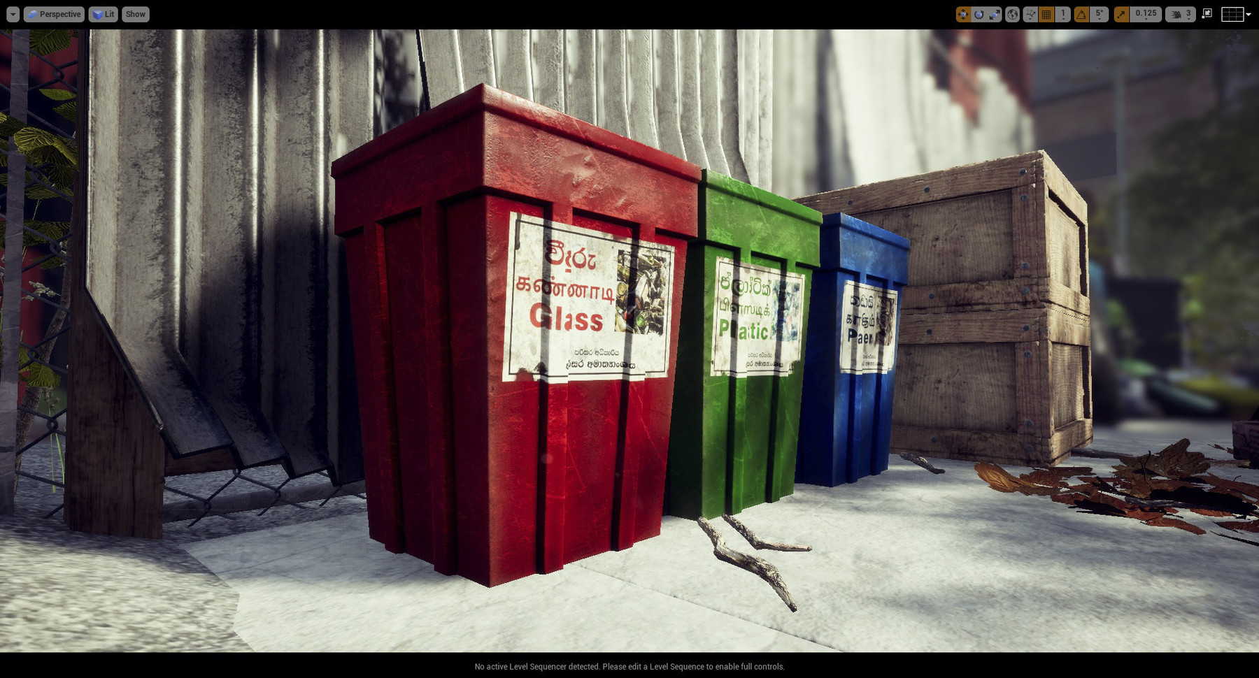 ArtStation - Game-Ready Dustbins | Game Assets