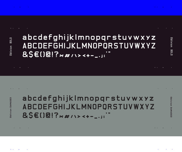 ArtStation - Oblivion Font (5 styles) | Artworks
