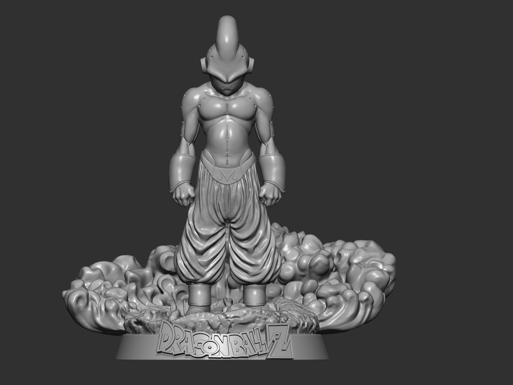 ArtStation - DBZ KID BUU 3d print ready model | Resources
