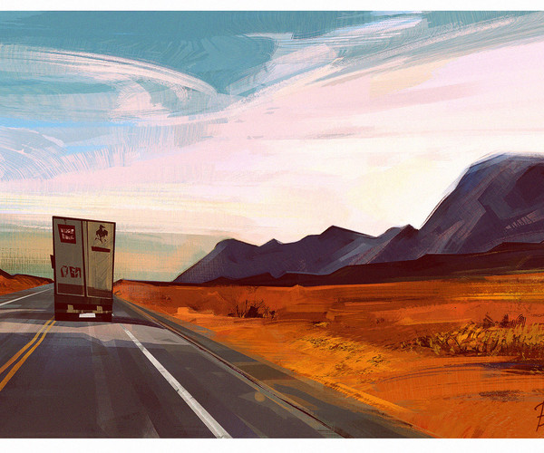 ArtStation - ROAD | Artworks