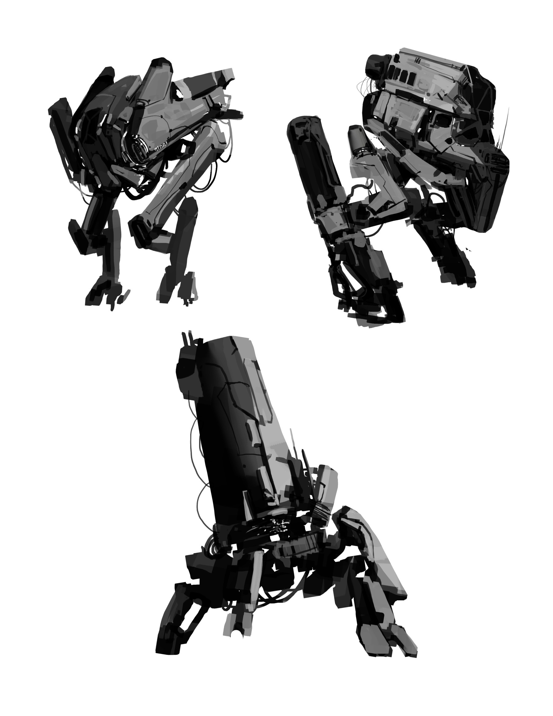 ArtStation - Mech Sketching & Design | Tutorials