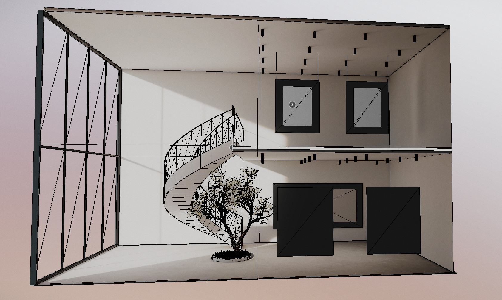 ArtStation - VR Staircase Art Gallery 2018 | Resources