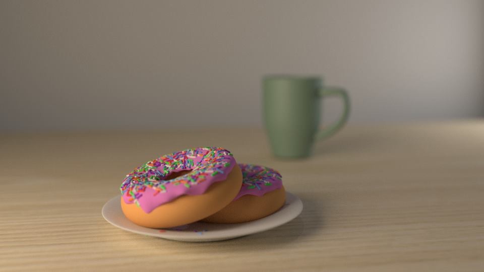 ArtStation - Donut Scene | Artworks