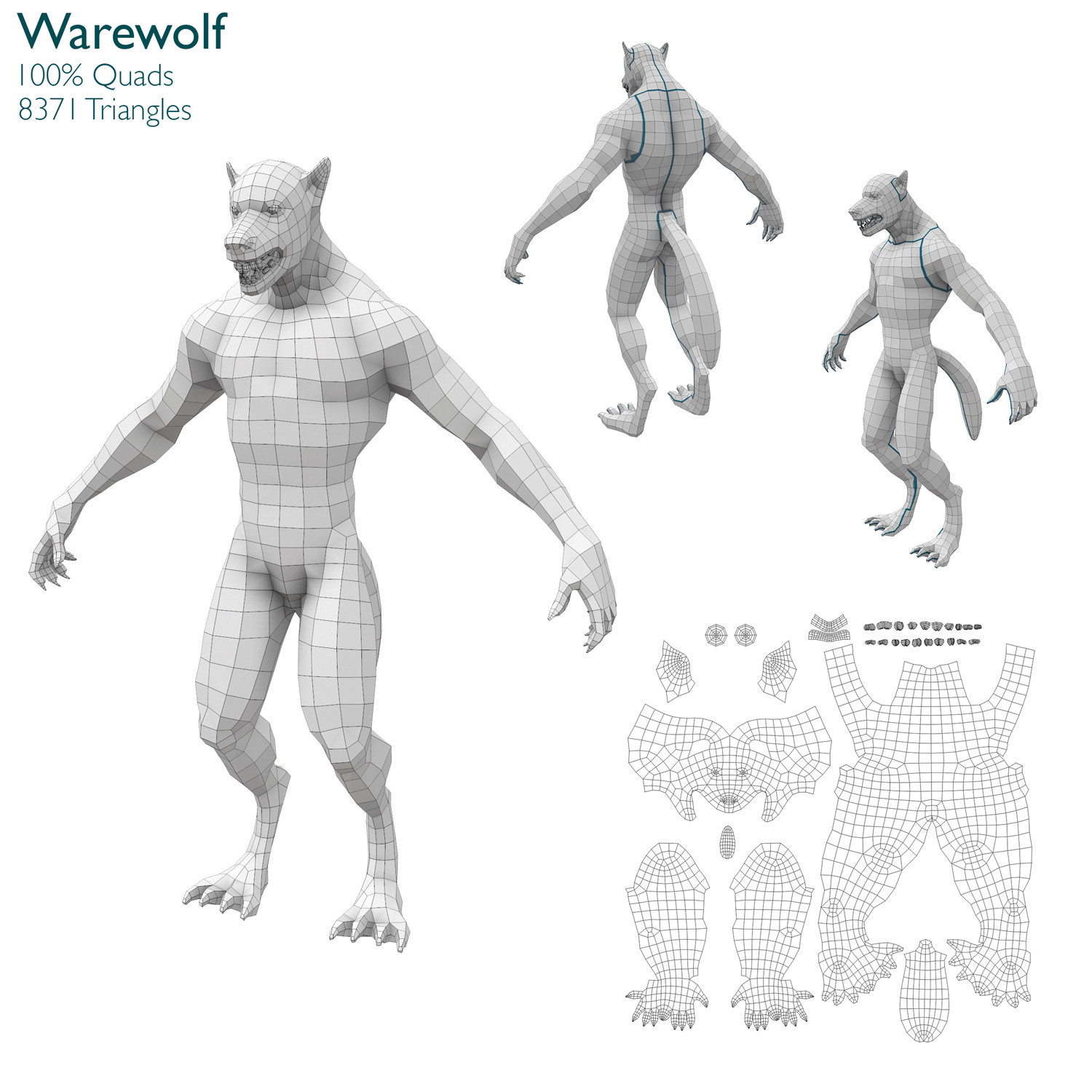 ArtStation - Library of 60 Base Meshes | Resources